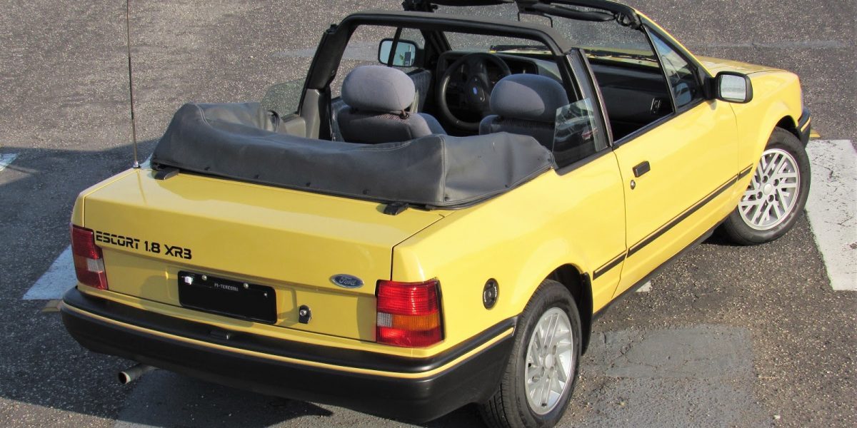 Porque o Escort XR3 Conversível foi o carro mais querido do Brasil?